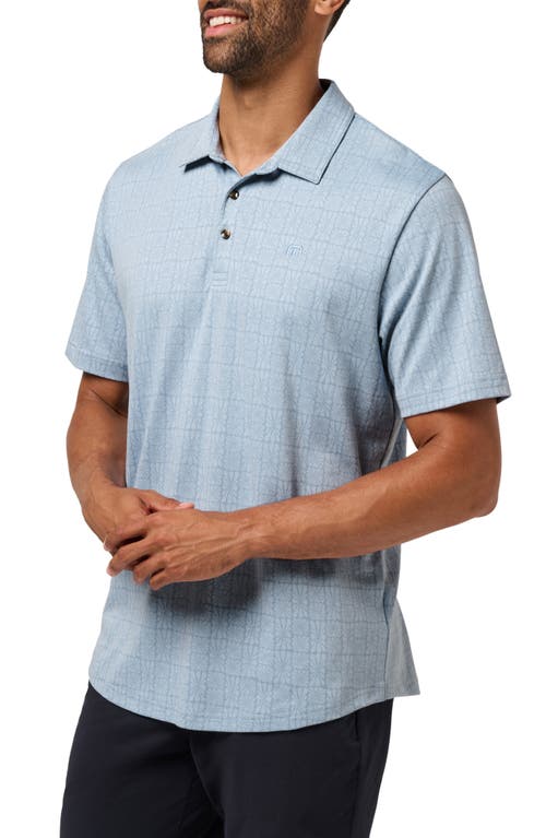 TRAVIS MATHEW cabana floral jacquard polo